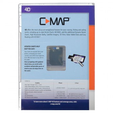 C-MAP MAX-N waterkaart - Waterkaarten - dieptemeters.nl